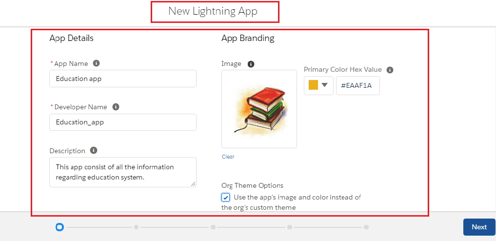 Create a Lightning App – Salesforce Thinkers